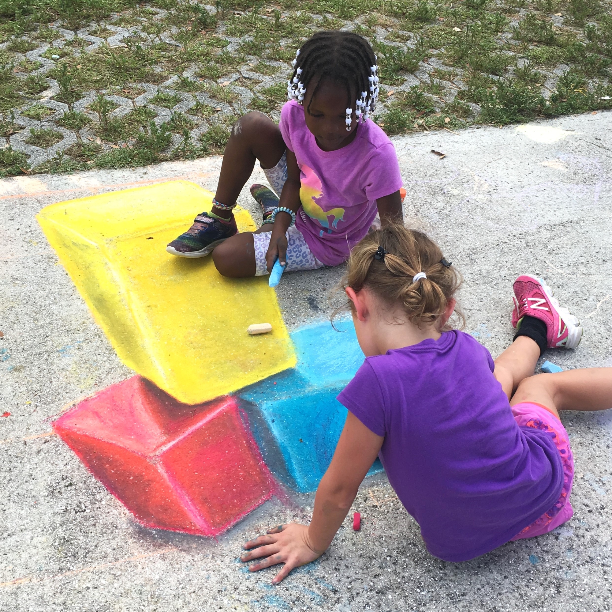 Chalk It Up! to the Arts this summer with Arts Council of the Valley